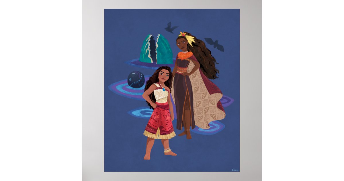 Moana and Matangi Poster | Zazzle