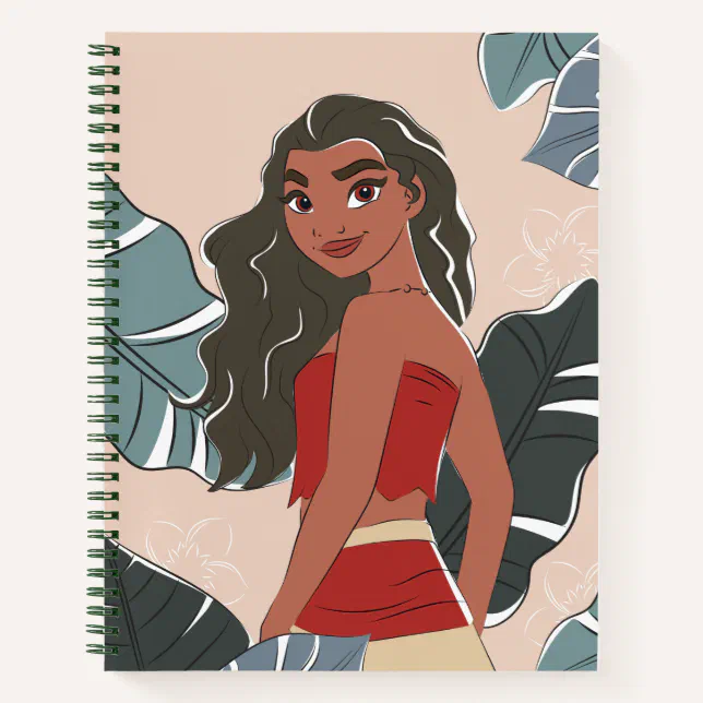 Moana Captured Moment Notebook | Zazzle