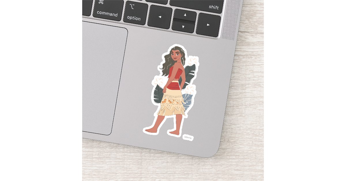 Moana Captured Moment Sticker | Zazzle