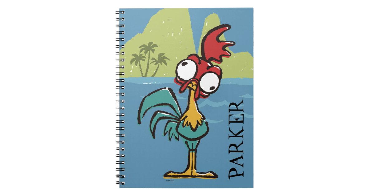 Moana | Heihei - Very Important Rooster Notebook | Zazzle
