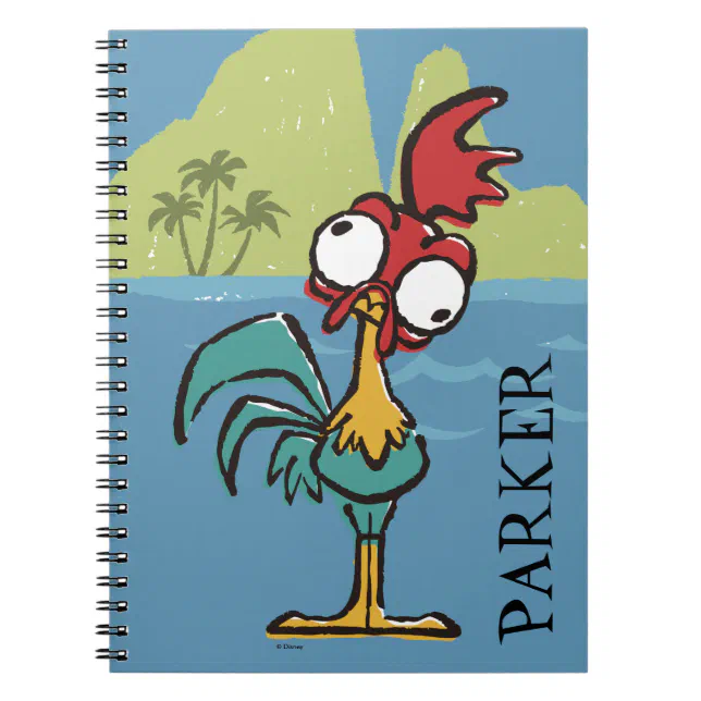 Moana | Heihei - Very Important Rooster Notebook | Zazzle