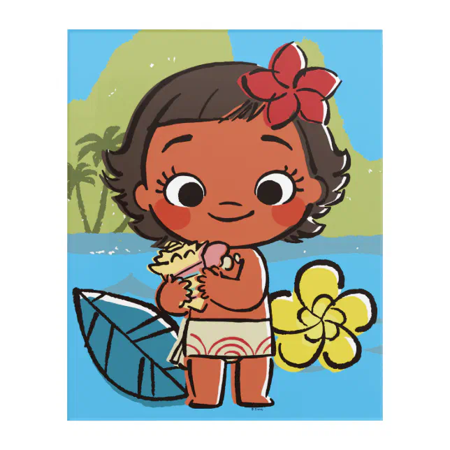 Moana | Island Daughter Acrylic Print | Zazzle