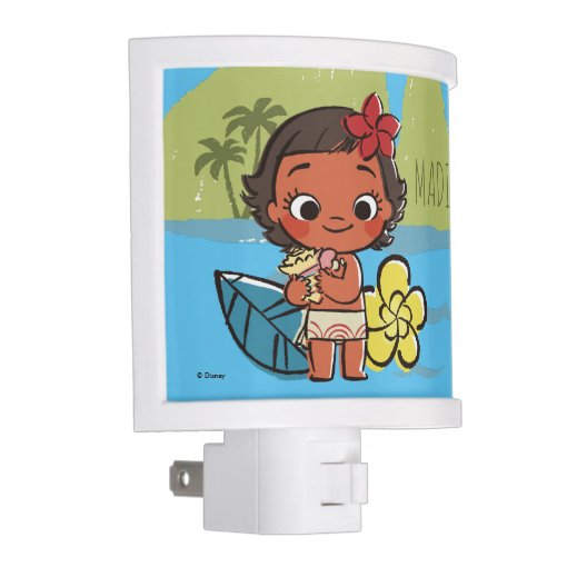 Moana | Island Daughter Night Light | Zazzle