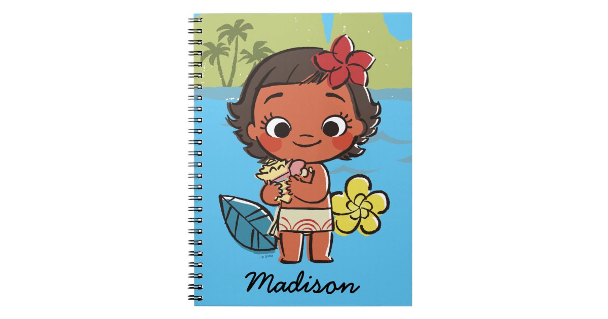 Moana | Island Daughter Notebook | Zazzle