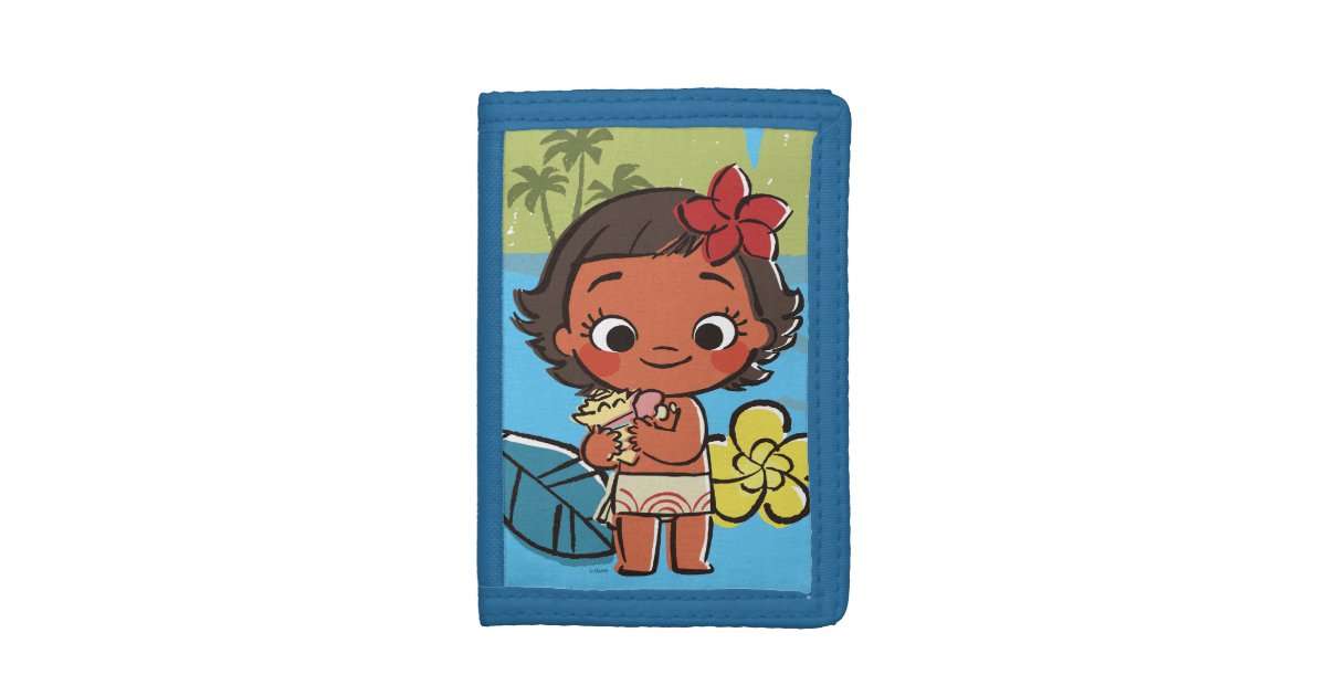 Moana | Island Daughter Tri-fold Wallet | Zazzle