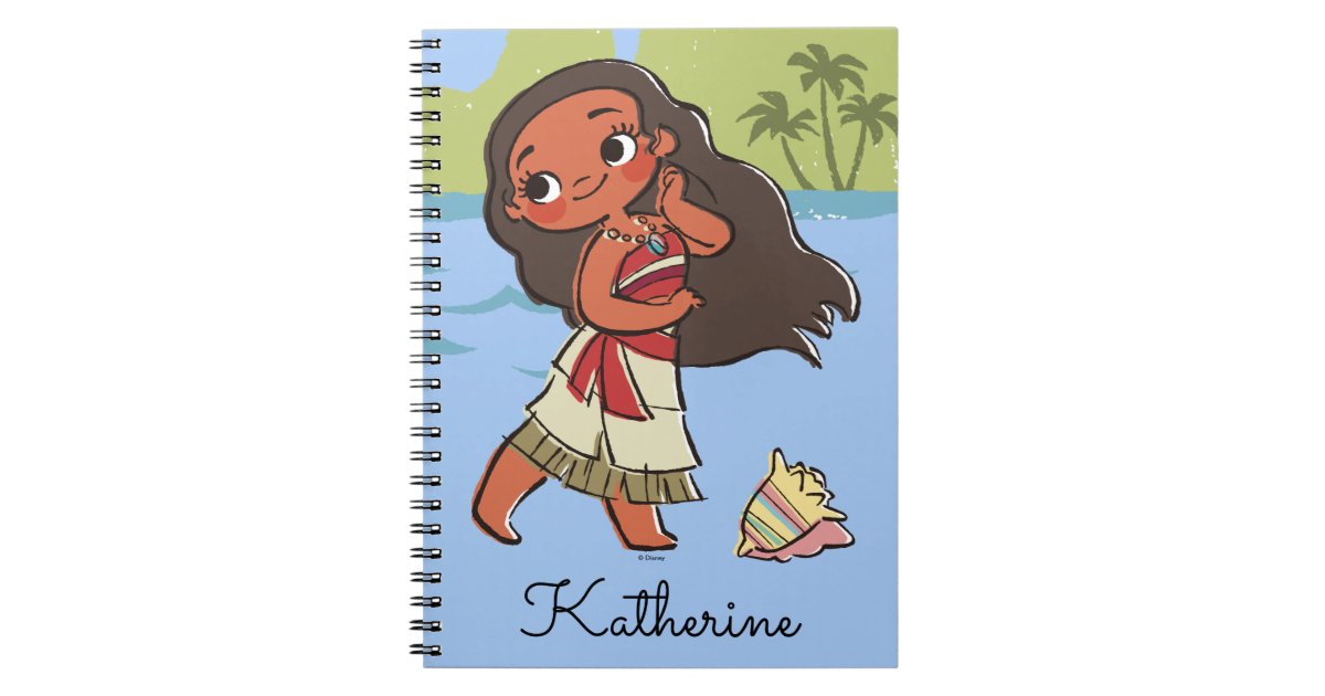 Moana | Island Girl Notebook | Zazzle