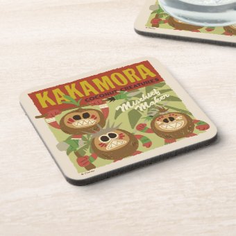 Moana | Kakamora - Coconut Creatures Drink Coaster | Zazzle