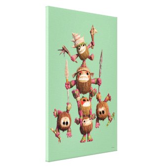Moana | Kakamora - Coconut Pirates Canvas Print | Zazzle
