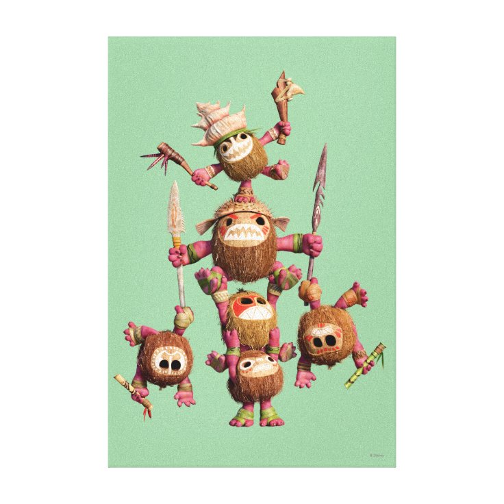 Moana | Kakamora - Coconut Pirates Canvas Print | Zazzle