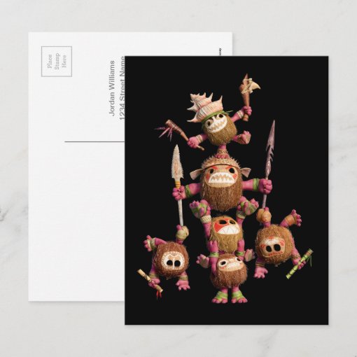 Moana | Kakamora - Coconut Pirates Postcard | Zazzle