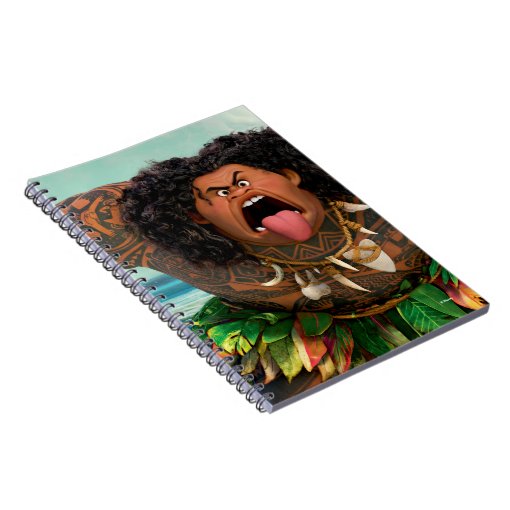 Moana | Maui - Don't Trick a Trickster Notebook | Zazzle