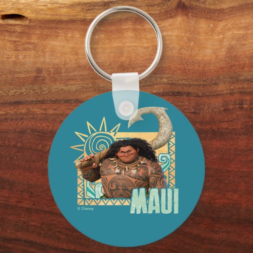 Moana | Maui - Original Trickster Keychain | Zazzle