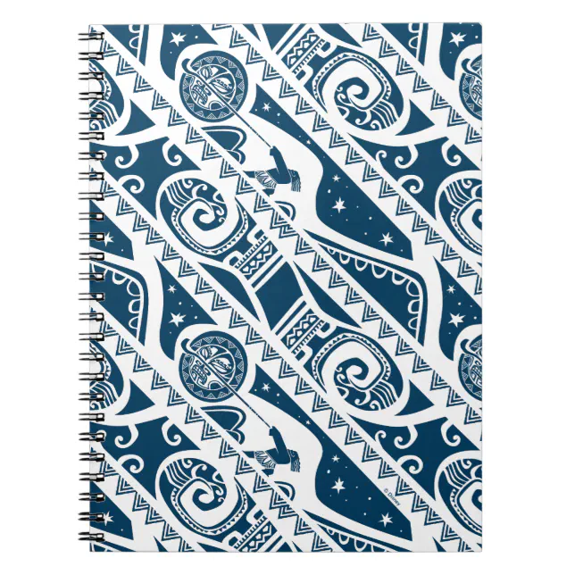 Moana | Maui - Shape Shifter Pattern Notebook | Zazzle