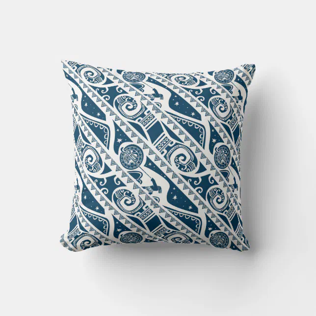 Moana | Maui - Shape Shifter Pattern Throw Pillow | Zazzle