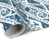 Moana | Maui - Shape Shifter Pattern Wrapping Paper | Zazzle