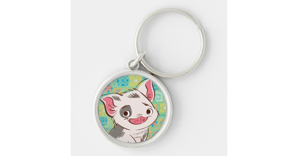 Moana | Pua - I'm No Bacon Keychain | Zazzle