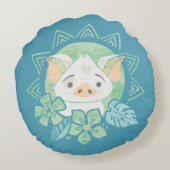Moana | Pua - Not For Eating Round Pillow | Zazzle