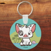 Moana | Pua The Pot Bellied Pig Keychain | Zazzle