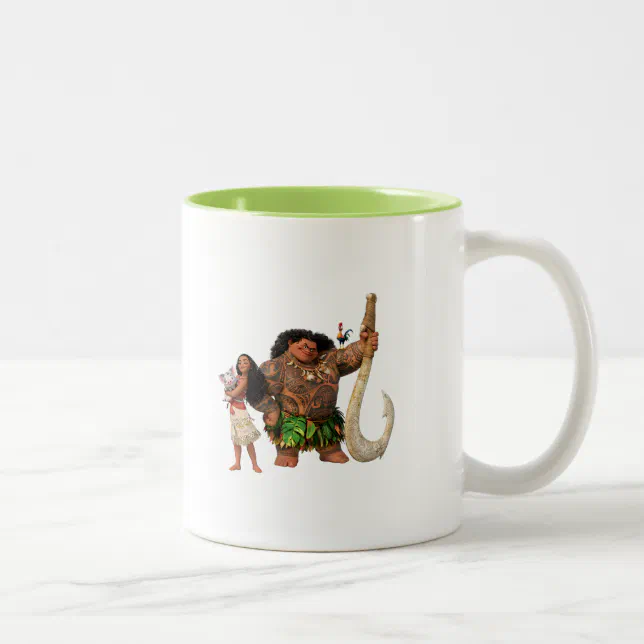 Moana | The Ocean Connects Us Two-Tone Coffee Mug | Zazzle
