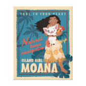 Moana | True to Your Heart Canvas Print | Zazzle