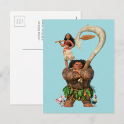 Moana | True To Your Heart Postcard | Zazzle