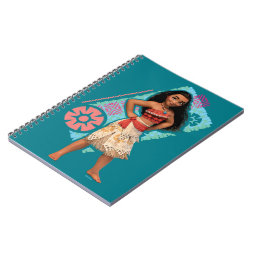 Moana | Vintage Island Girl Notebook | Zazzle