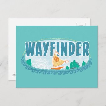 Moana | Wayfinder Postcard | Zazzle
