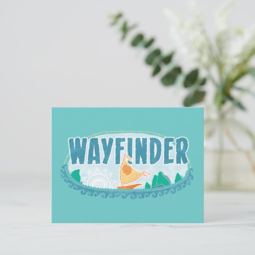 Moana | Wayfinder Postcard | Zazzle