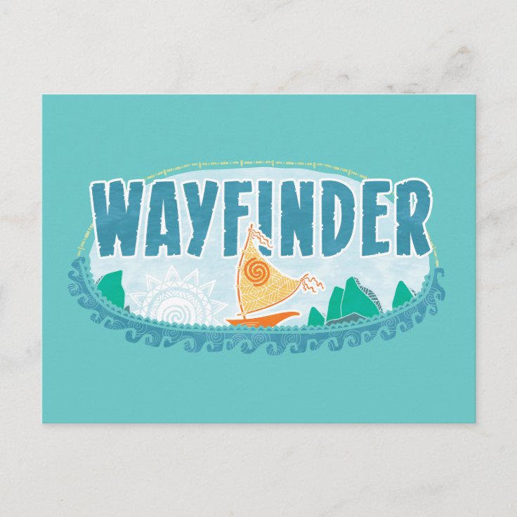 Moana | Wayfinder Postcard | Zazzle