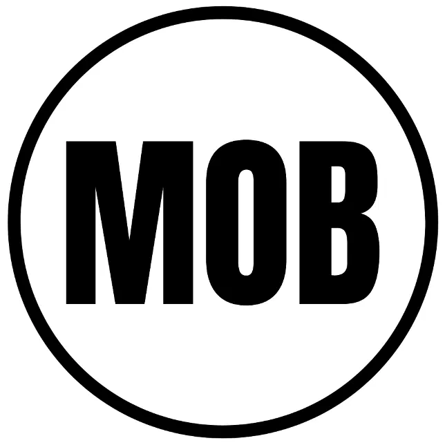 MOB - Mobile Classic Round Sticker | Zazzle