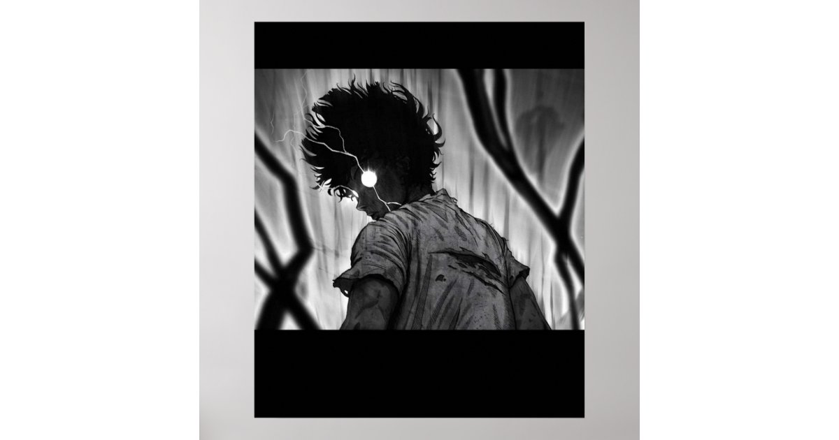MOB PSYCHO 100 Shigeo Poster | Zazzle