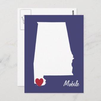Mobile Alabama Postcard | Zazzle