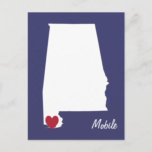 Mobile Alabama Postcard | Zazzle