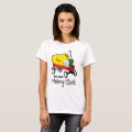 Mobile Notary Chick Red Wagon Customized Name T-Shirt | Zazzle