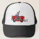 Mobile Notary Public Guy Driving Red Car Trucker Hat | Zazzle