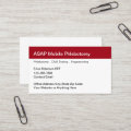 Mobile Phlebotomist Medical Business Cards | Zazzle