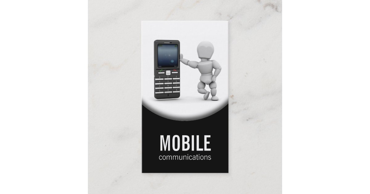 Mobile Phone Business Card | Zazzle