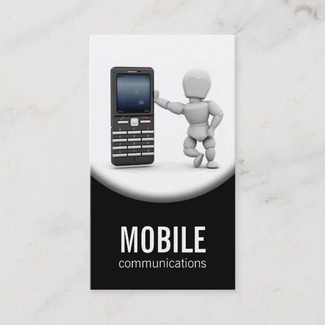 Mobile Phone Business Card | Zazzle