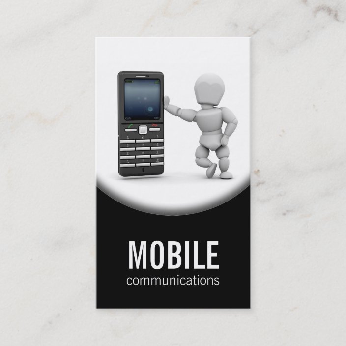 Mobile Phone Business Card | Zazzle.com