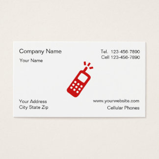 Cellular Business Cards & Templates | Zazzle