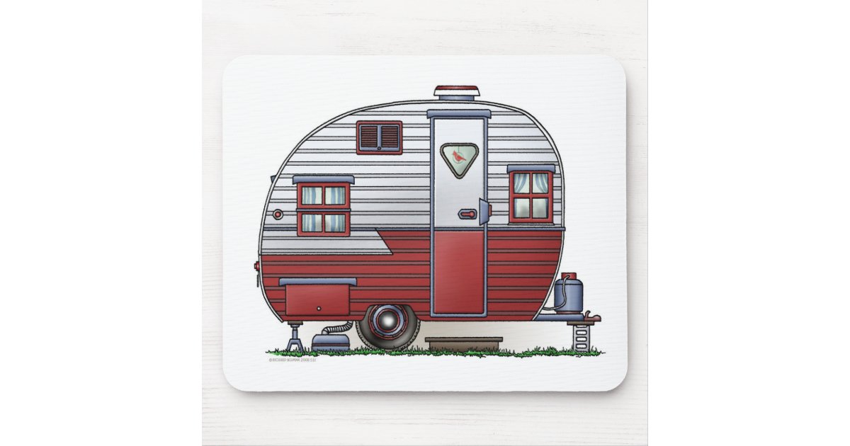 Mobile Scout Camper Mousepad | Zazzle