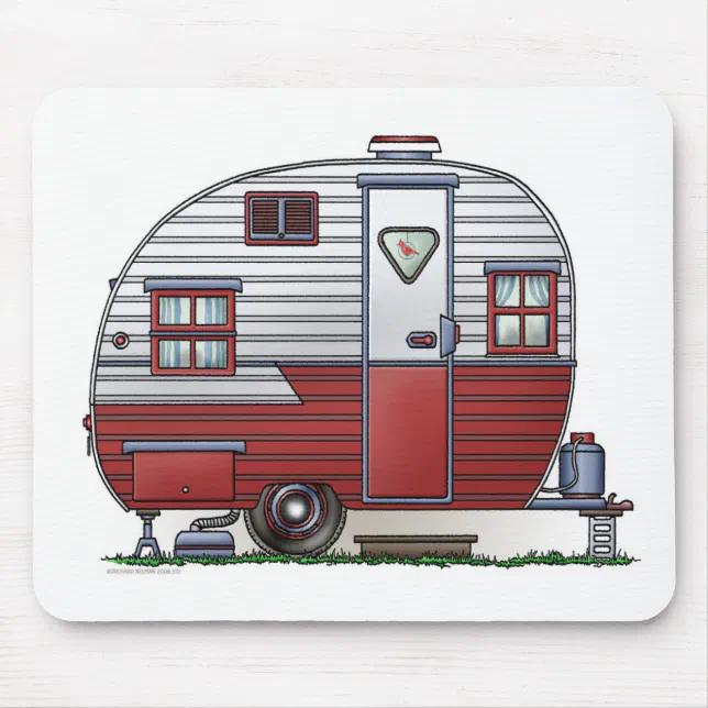 Mobile Scout Camper Mousepad | Zazzle