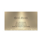 Mobile Spray Tan Luxury Gold Airbrush Tanning Business Card | Zazzle