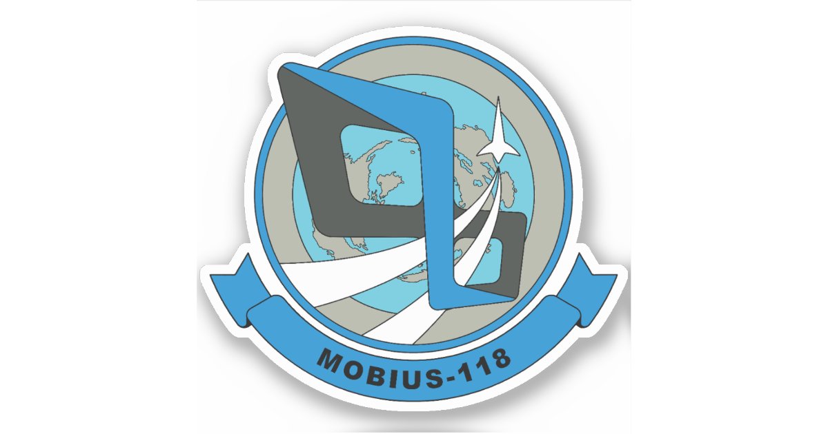 Mobius Squadron Sticker | Zazzle
