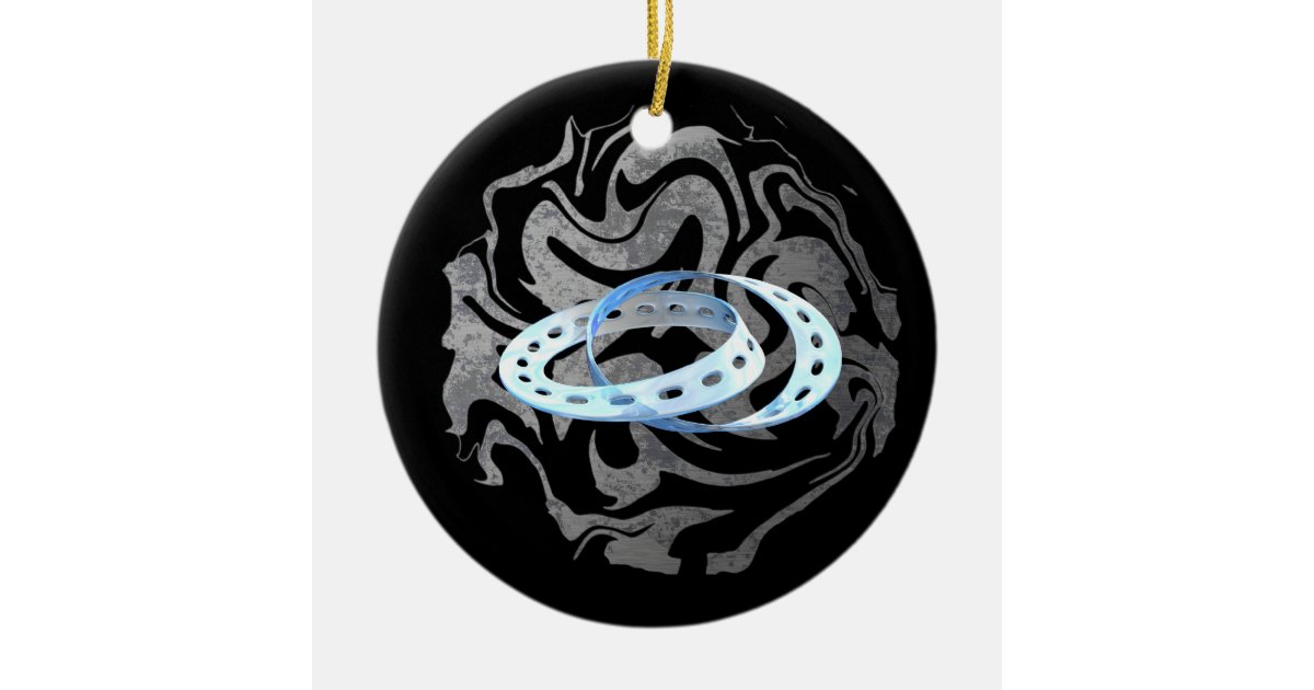 Mobius Strips Ceramic Ornament | Zazzle