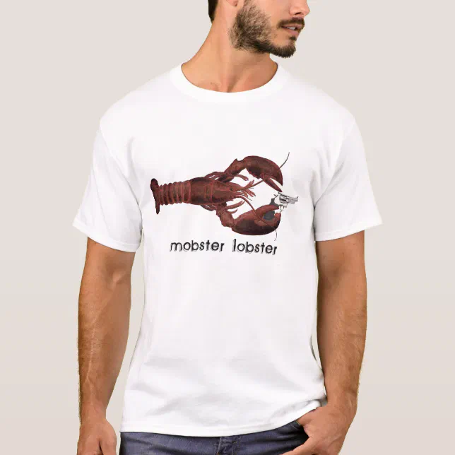 Mobster Lobster t-shirt | Zazzle