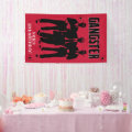 Mobster Themed, Gangster Party Banner | Zazzle