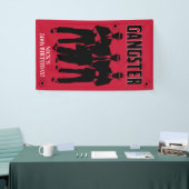 Mobster Themed, Gangster Party Banner | Zazzle
