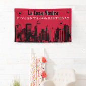 Mobster Themed, Gangster Party Banner | Zazzle