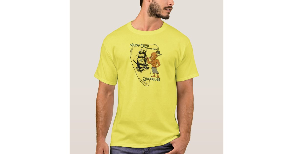 "Moby-Dick" ~ Queequeg “Chief Harpooner” T-Shirt | Zazzle